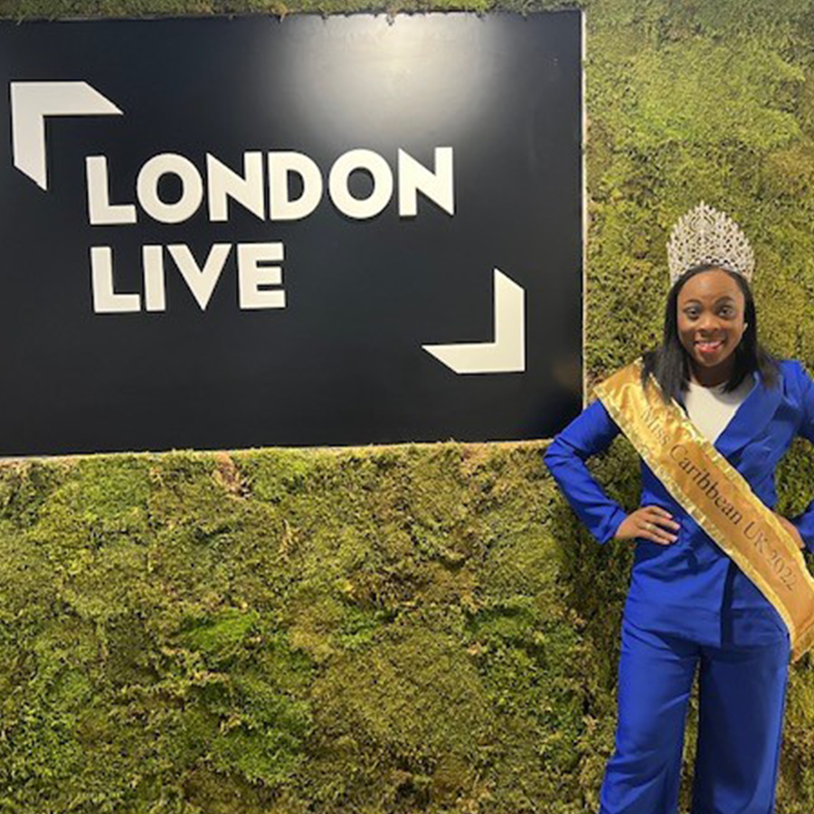 Samara Telesford is interviewed at London Live