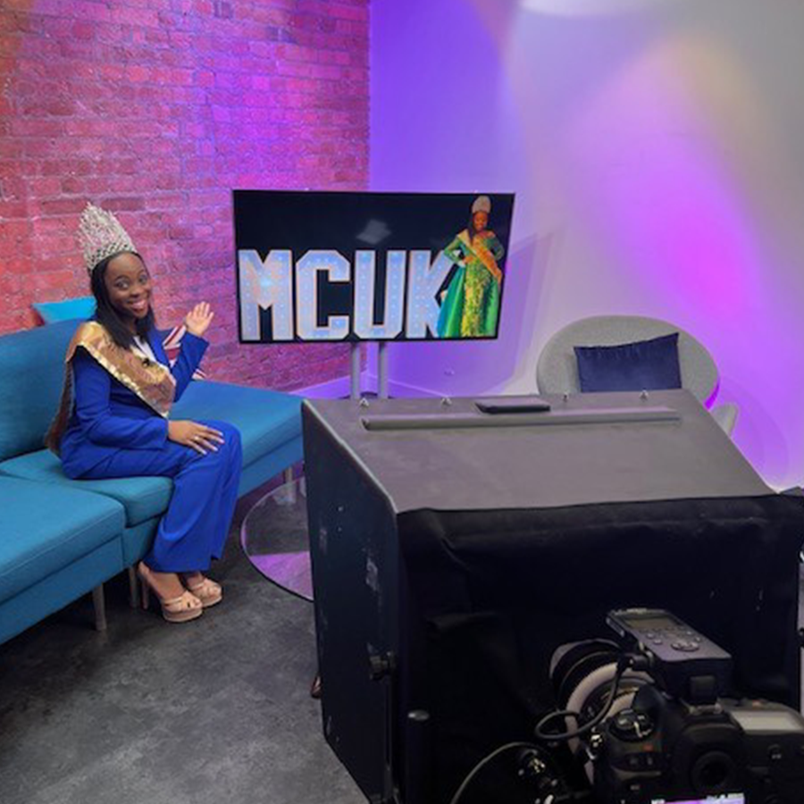 Samara Telesford is interviewed at London Live
