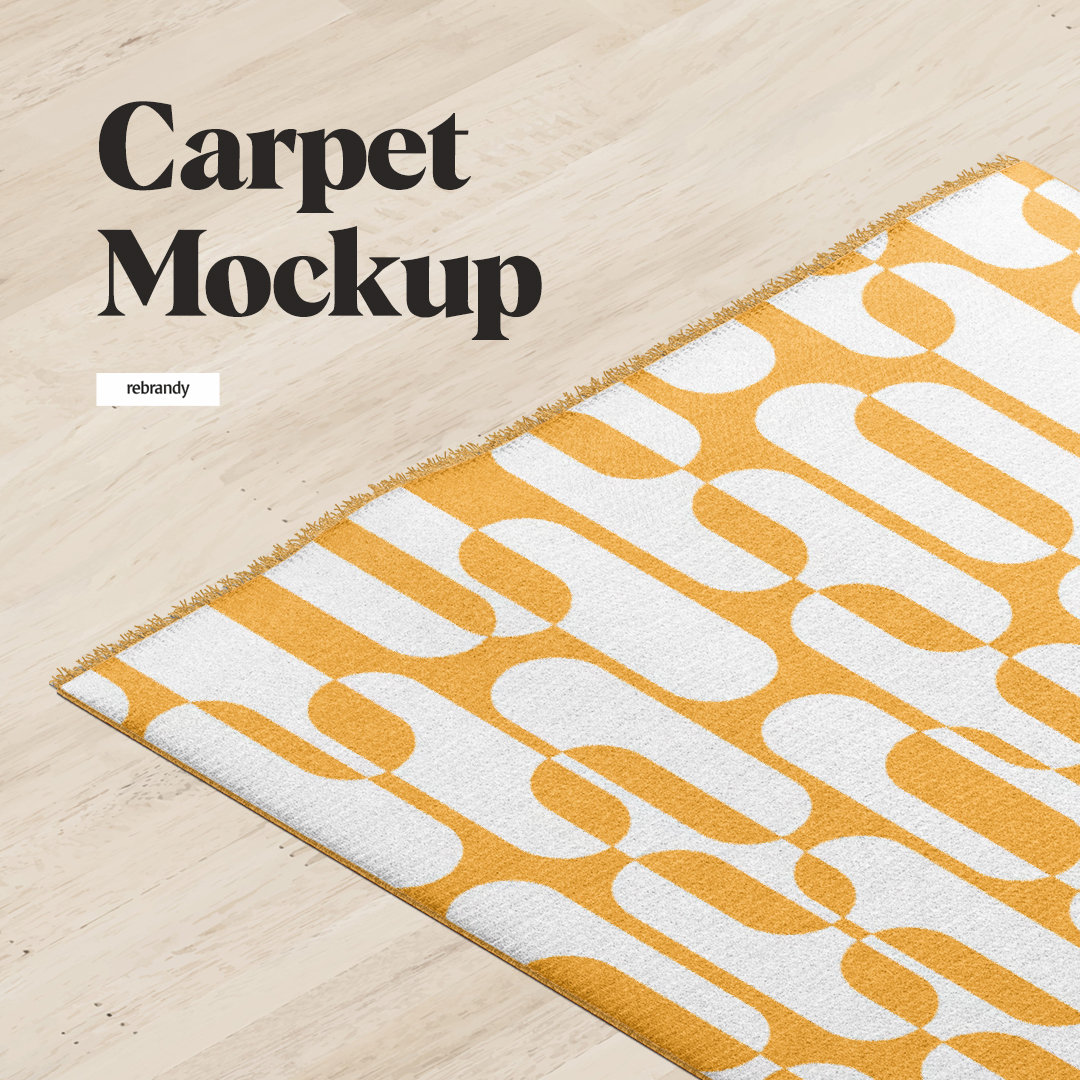 Carpet Mockup - Mock Up by rebrandy for Photoshop, Purchase, Download ...