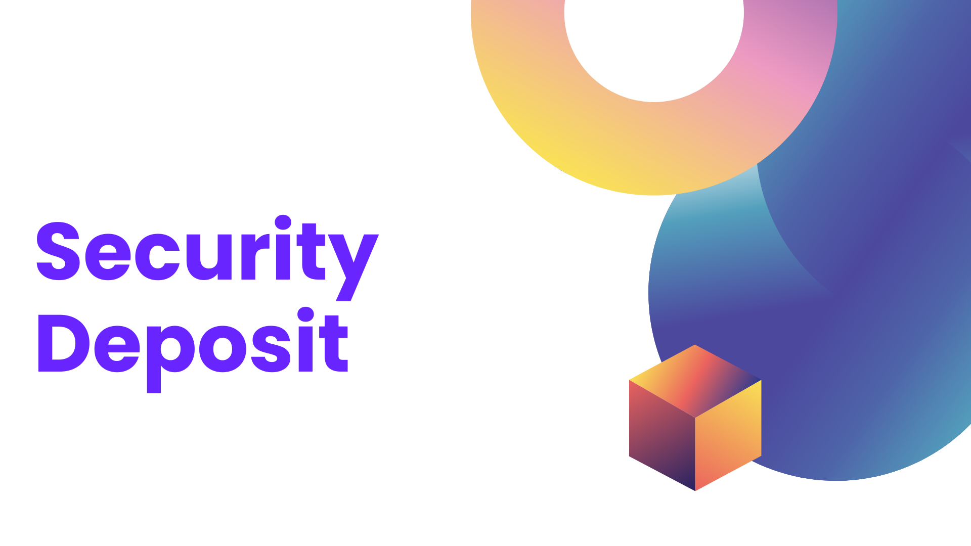 Security Deposit Definition & Examples | Hoozzee