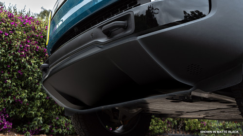 Front Bumper Silver / Chrome Delete Rivian R1T/R1S | brainexplodermerch