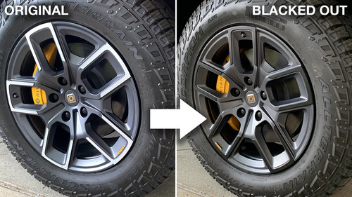 20" All-Terrain Wheel Vinyl Decals for Rivian R1T/R1S | brainexplodermerch