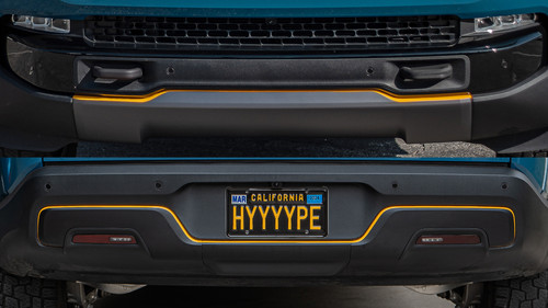 Bumper Accent Trim for Rivian R1T | brainexplodermerch