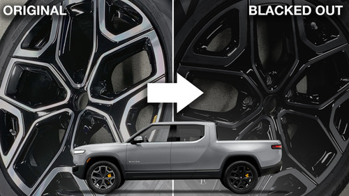 22" Wheel Vinyl Decals for Rivian R1T/R1S | brainexplodermerch