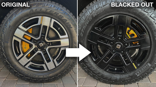 20" All-Terrain Bright Vinyl Decals for Rivian R1T/R1S | brainexplodermerch