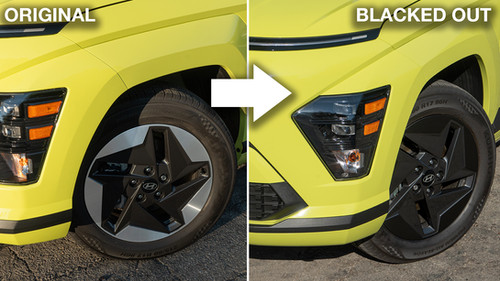 Vinyl Decals for Hyundai Kona EV 17” Wheels | brainexplodermerch