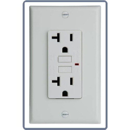 NEW 2008 UL 943 COMPLIANT GFCI 20 AMPS | Electrical Supply's