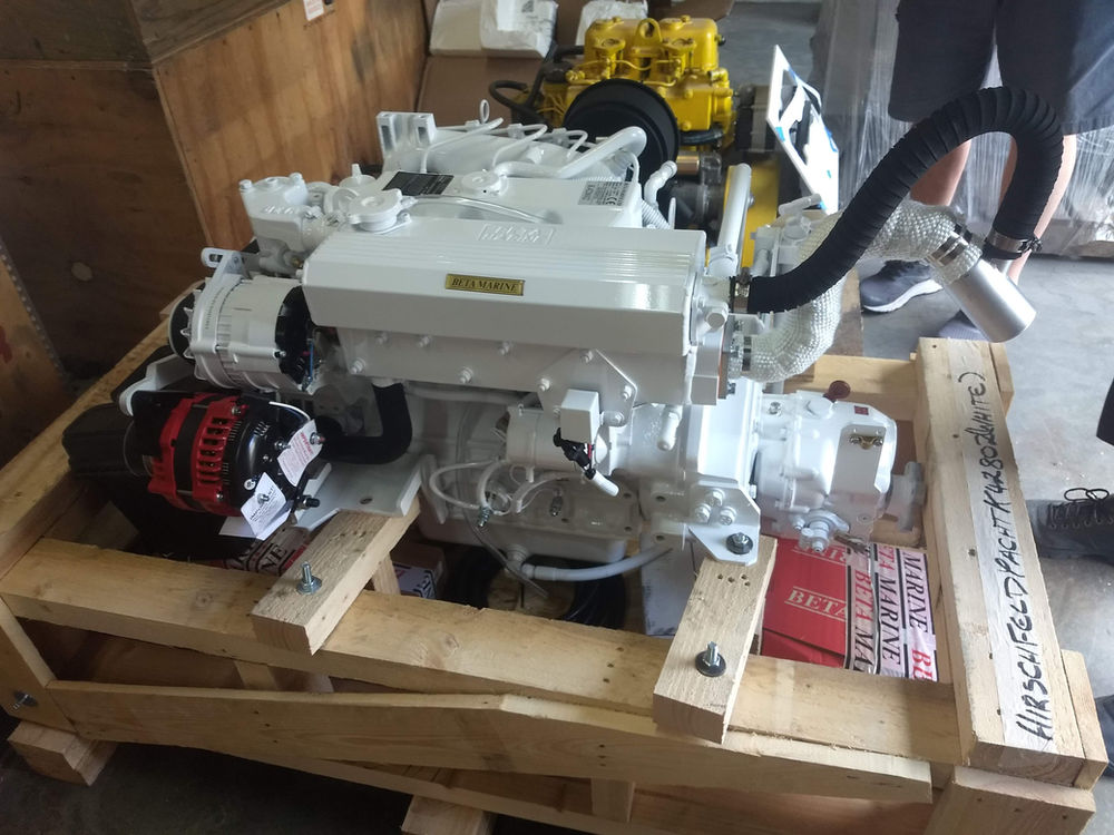 Our Beta 50 Engine Install