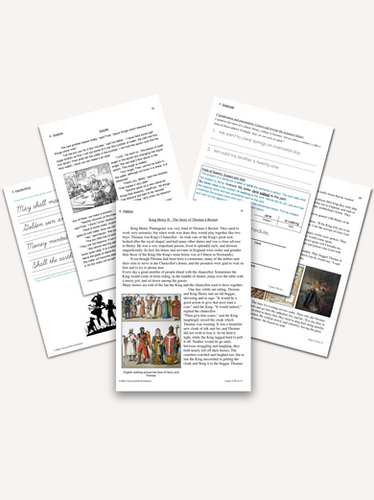 4th Grade Curriculum Subscription-Digital Download | The Classical Cottag