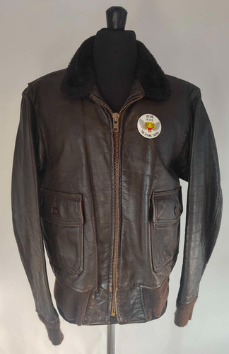 Giacca in pelle mod. US Navy USN G1 by Startown made in England Size US ...