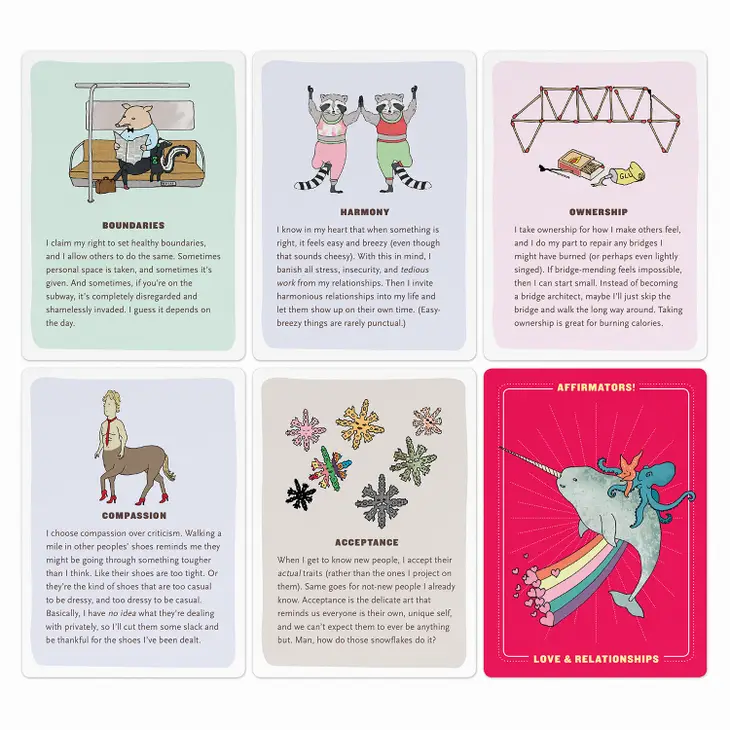 Love & Relationships Affirmation Cards | faith FACtORY