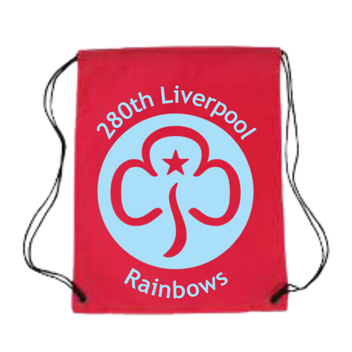Rainbows Drawstring Bag | 280th Liverpool Unit