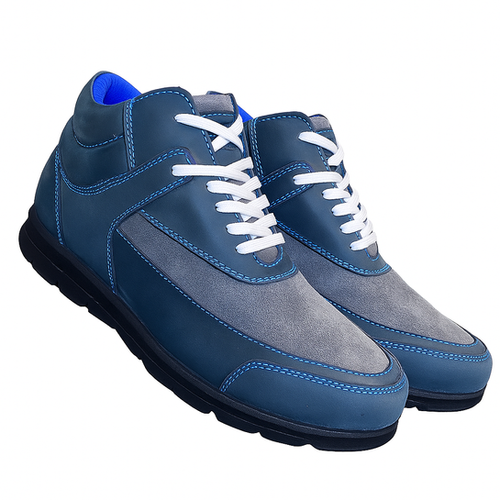 HEIGHTX Height Increasing Shoes Casual Charcoal Color with 3 Inch ...