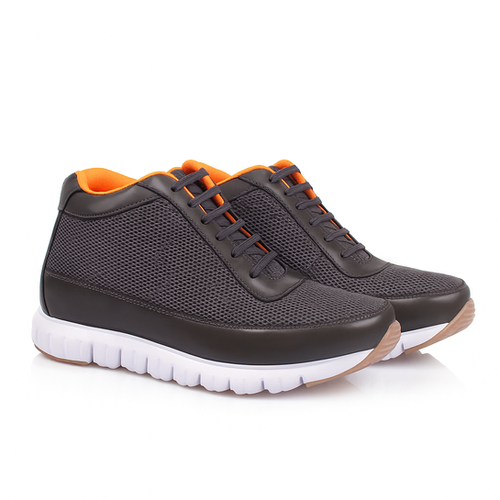Revox Height Increasing Grey Sports Shoes with 3 Inch Total Height ...