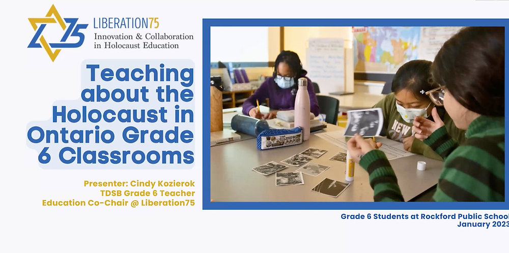 Holocaust Education in Grade 6: Supporting the New Social Studies ...