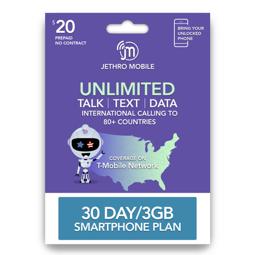 Jethro Mobile Smartphone Plan | Jethro Shop USA