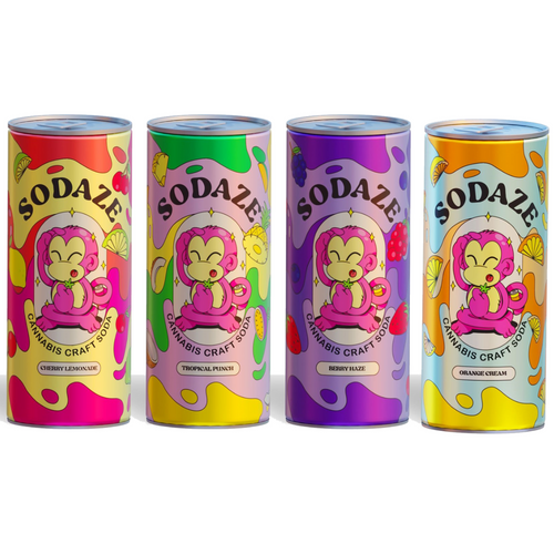 Sodaze Infused Craft Soda | The Kushader Co.
