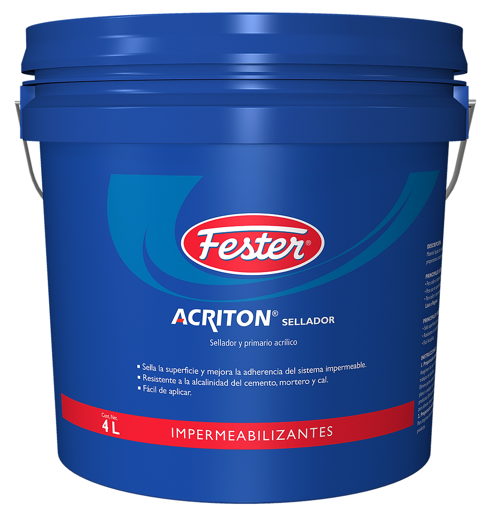 Fester Acriton Sellador cubeta 4 litros | Festeroutlet