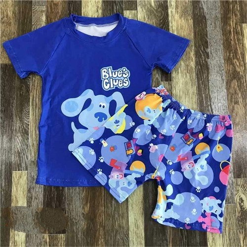 Blue's Clues Summer Short Set | Tilly S Boutique