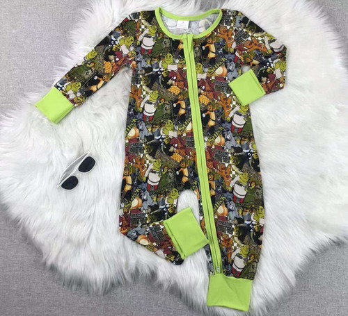 Shrek Bamboo Sleep Romper | Tilly S Boutique