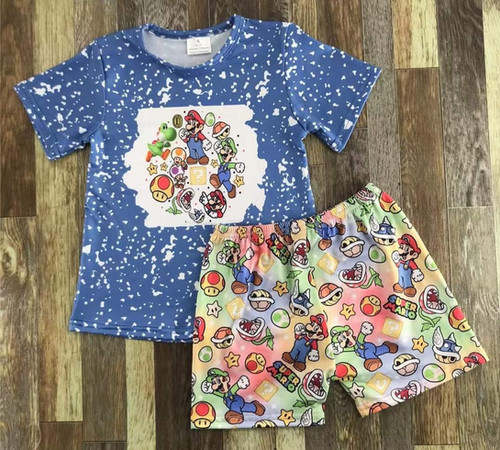 Super Mario Summer Shorts Set | Tilly S Boutique