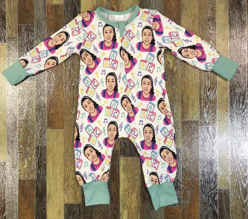 Ms. Rachel Bamboo Sleep Romper | Tilly S Boutique