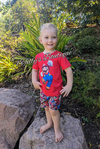 Super Mario Shorts Set | Tilly S Boutique