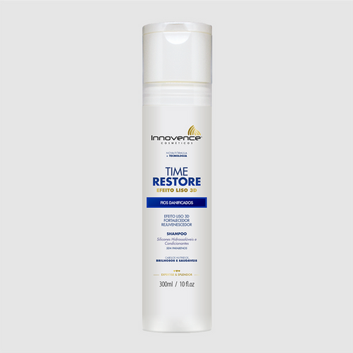 TIME RESTORE SHAMPOO 300ML | INNOVENCE COSMÉTICOS