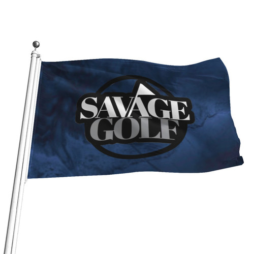 Blue Savage Flag | Savage Golf