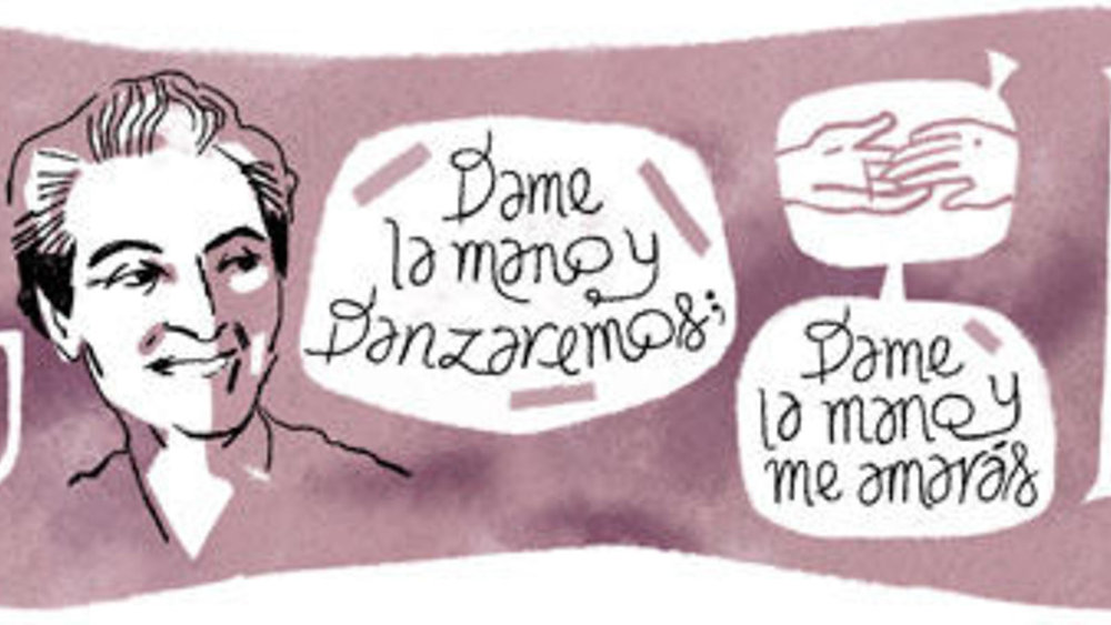 Dame la mano...Gabriela Mistral