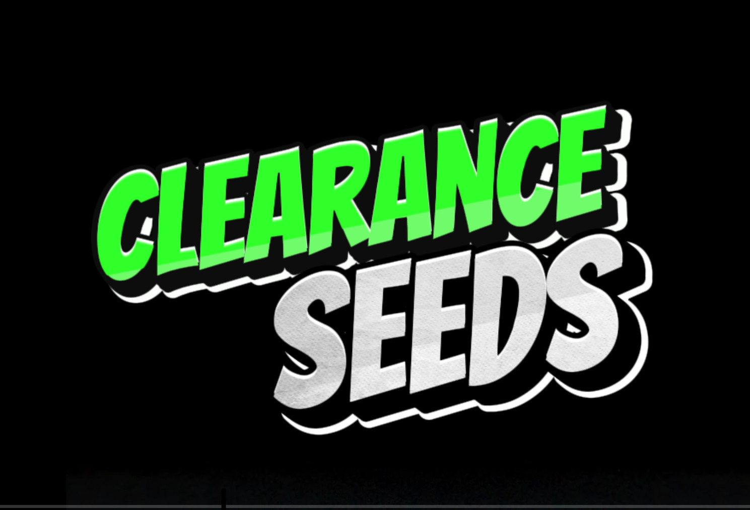Clearance Cannabis Seeds - Green Wolf Genetics
