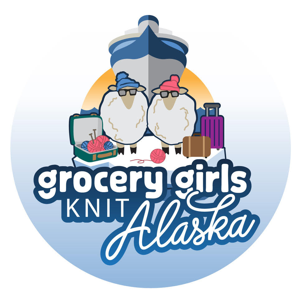 Grocery girl knits store