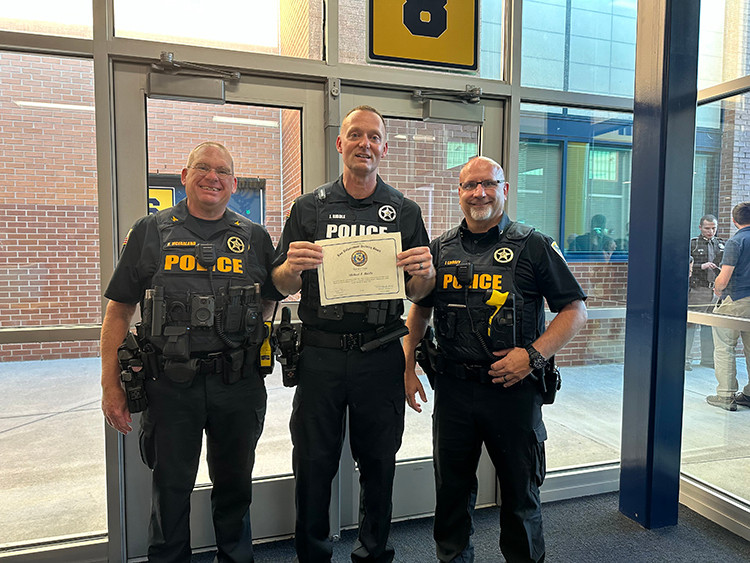 Graduates from Law Enforcement Academy