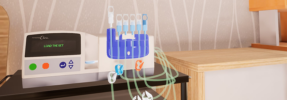 Peritoneal Dialysis VR Simulator | Lyall Campbell
