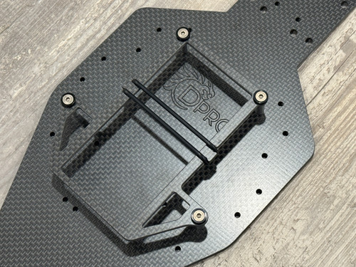 DPRC Inline Shorty Battery LiPo Mount for RC10, RC10T& RSX | DragonPunch RC