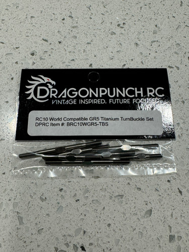 DPRC RC10 Worlds / Team / Championship Edition Titanium Turnbuckle Kit | DragonPunch RC