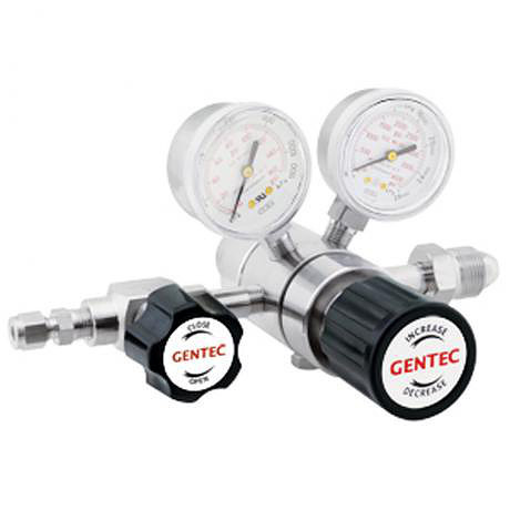Gentec R31 6P Brass Regulator | wmsindustrialgas