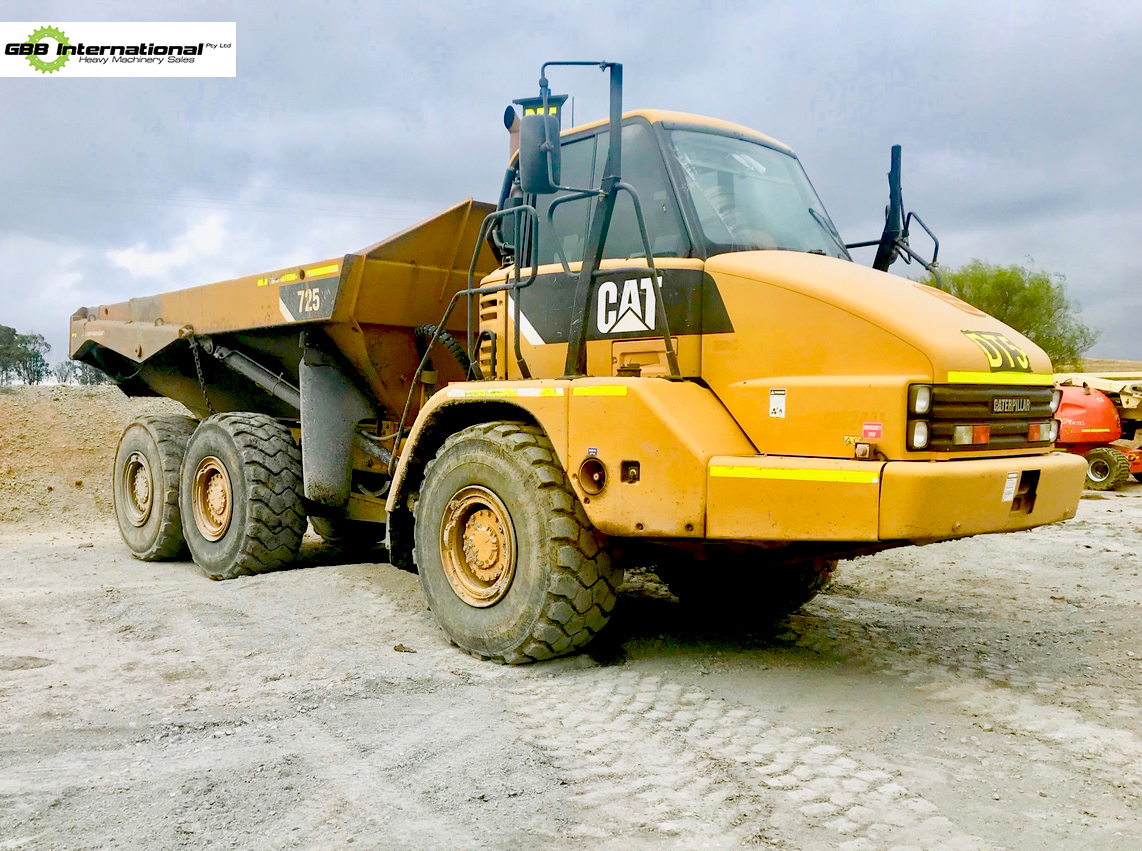 2011 CAT 725 Dump Trucks For Sale (2 Available) | Heavy Machinery Sales ...