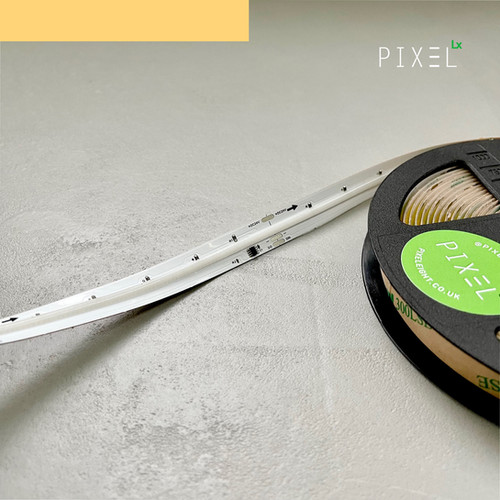 IP20 Pixel LED Addressable Warm White 2700k COB Strip 360LEDs/m 24V 12W ...