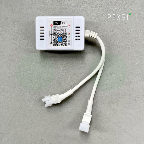 Pixel LED Controller with Music Sync/ Wifi, Alexa & Google (Wi-Fi + RF ...