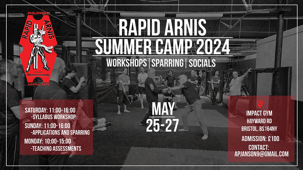 Rapid Arnis Summercamp 2024