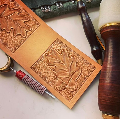 Wernog Wood | Leather tooling courses | North Wales
