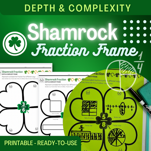 Depth & Complexity Shamrock Fractions | Lodge