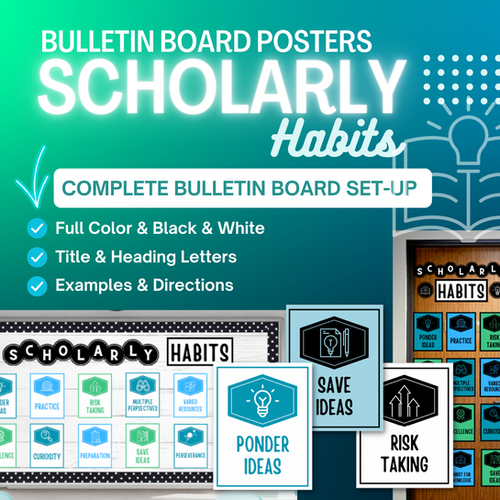Scholarly Habits Posters | Lodge