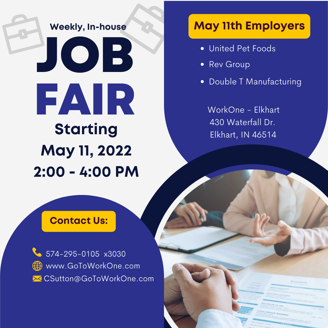 In-house "Mini" Job Fair | WorkOne Northern IN