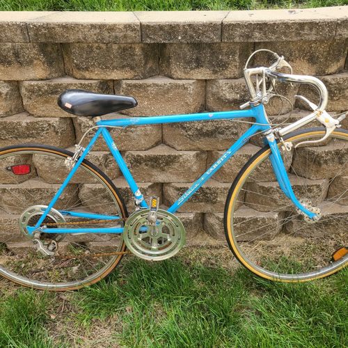 1974 Opaque Blue Schwinn Varsity | John's Bike Repair