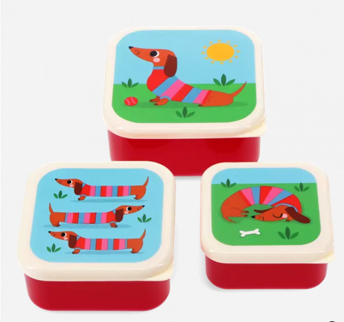 Rex London Dachshund Snack Pots | The Muzzle Shop