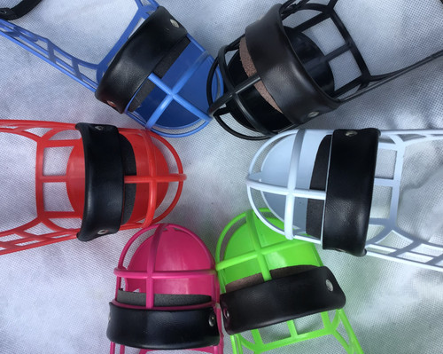 Lightweight muzzle with leather nose piece (111L) Small/medium | The ...