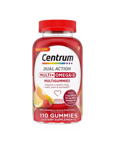 Centrum Gomitas Multivitaminico + Omega 3 Dual Action | Inicio