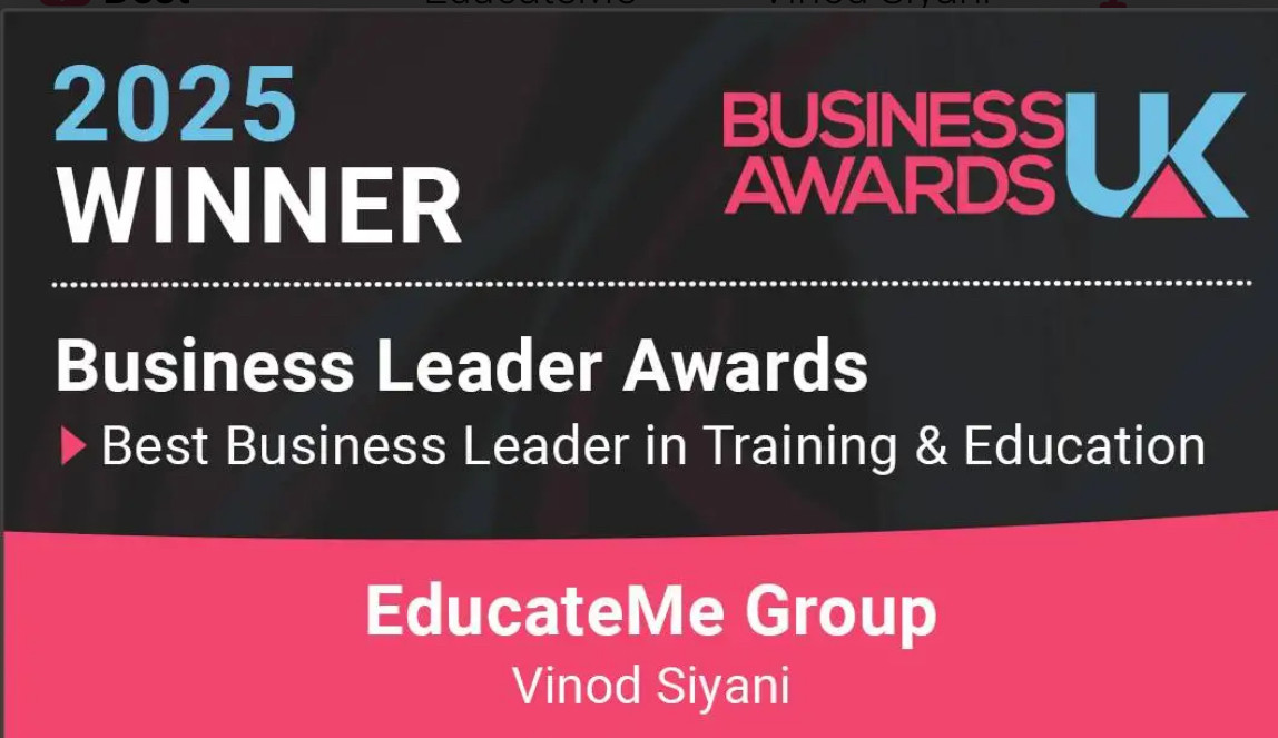 From Finalist to Winner: EducateMe Group Triumphs at the 2025 Business Leader Awards!